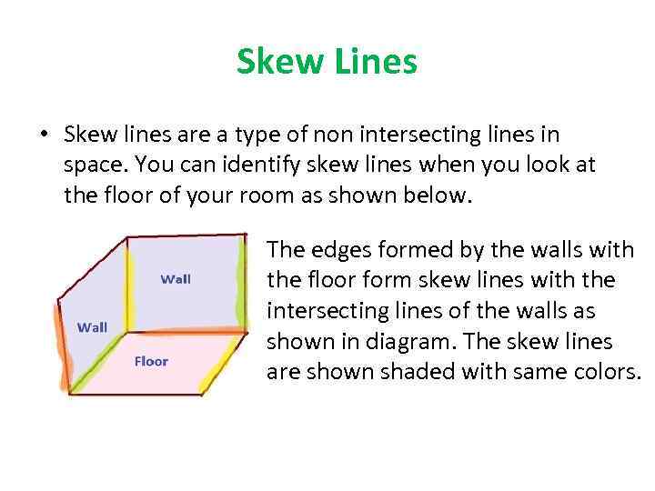 What Are Skew Lines In Geometry Slidesharedocs What Are Skew Lines In Geometry Slidesharedocs