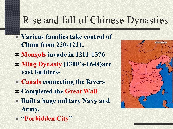 History of China Humans have been living in