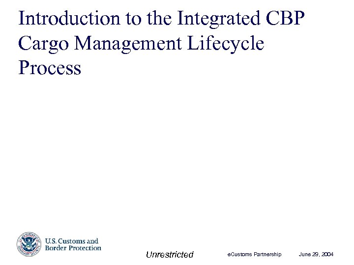 Global Business Blueprint GBB Business Process Overview to