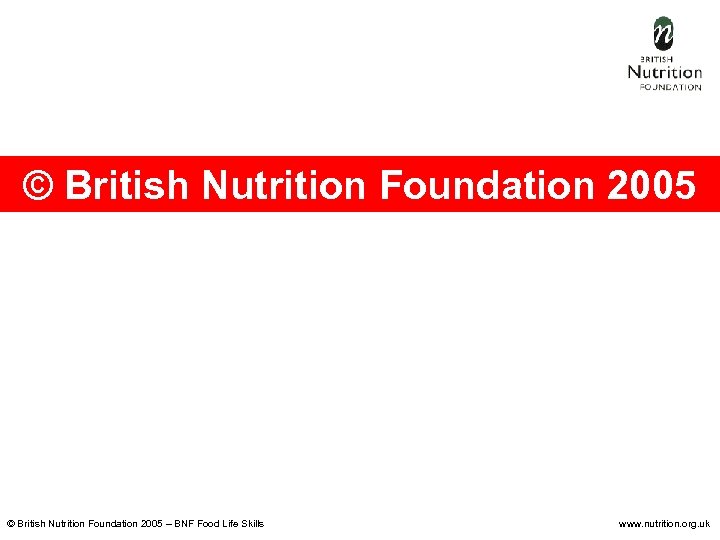 Module Number 14 Budgeting British Nutrition Foundation