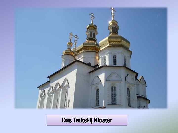 Tjumen Die westsibirische Stadt Tjumen liegt ungefähr