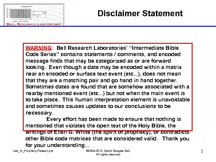 Bible Codes Intermediate Series Presents Iran in Prophecy