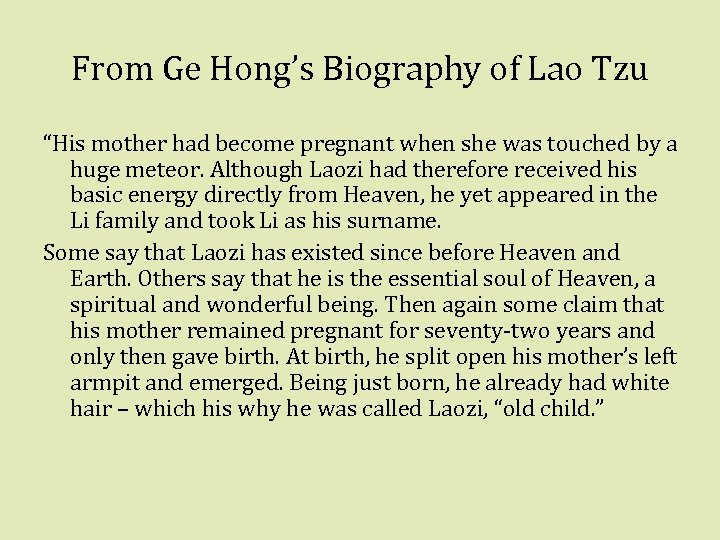 Taoism Stop thinking and end your problems Lao