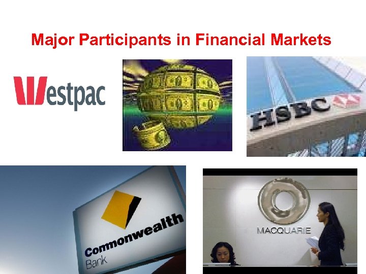 Topic 2 -2 Financial Markets Relevant to Business