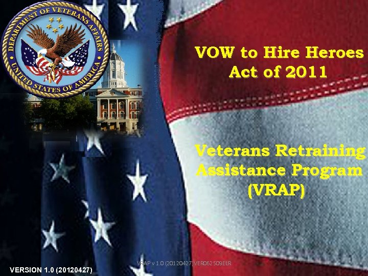 VOW to Hire Heroes Act of 2011 Veterans