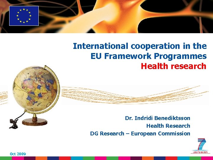 International cooperation in the EU Framework Programmes Health