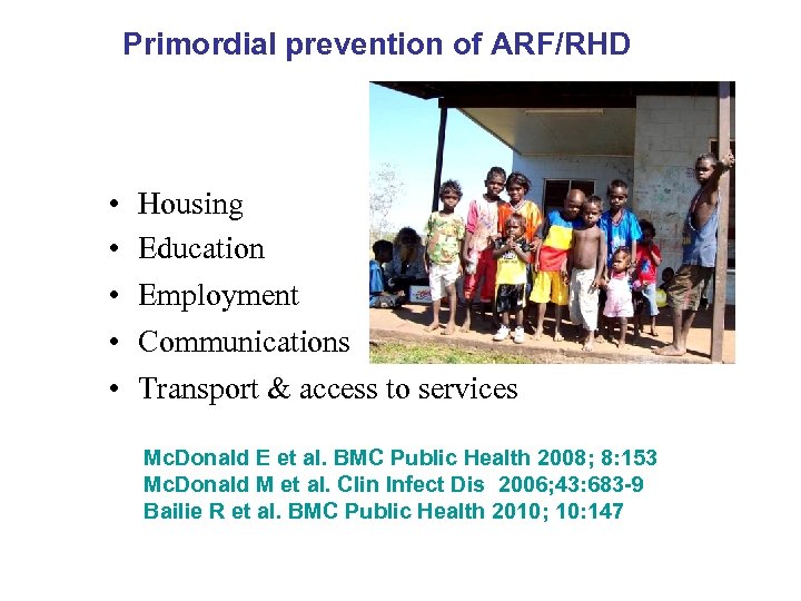 ARF RHD Primordial and Primary Prevention Bart