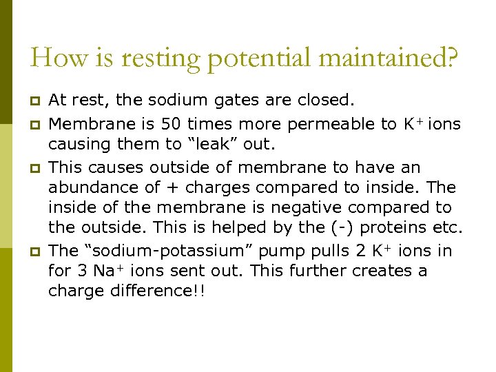 Biology 3201 Unit 1 Maintaining Dynamic Equilibrium