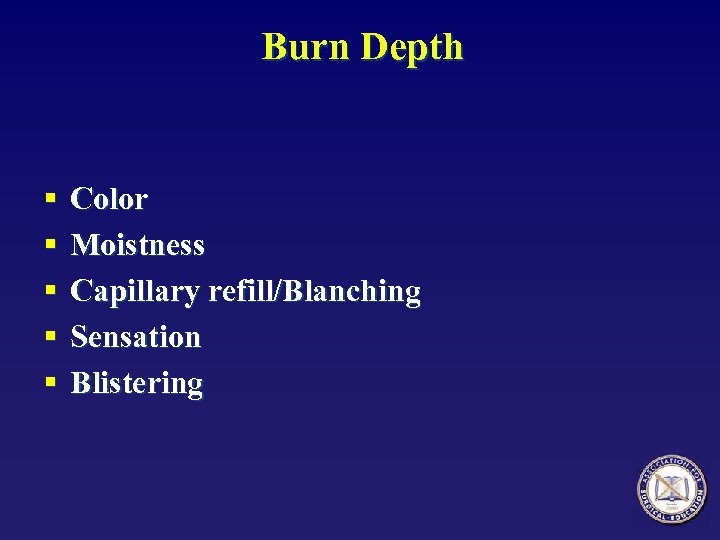 BURNS Initial Evaluation Management Christopher P Brandt