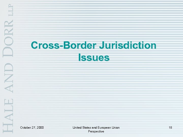 Essentials in a Borderless World United States and