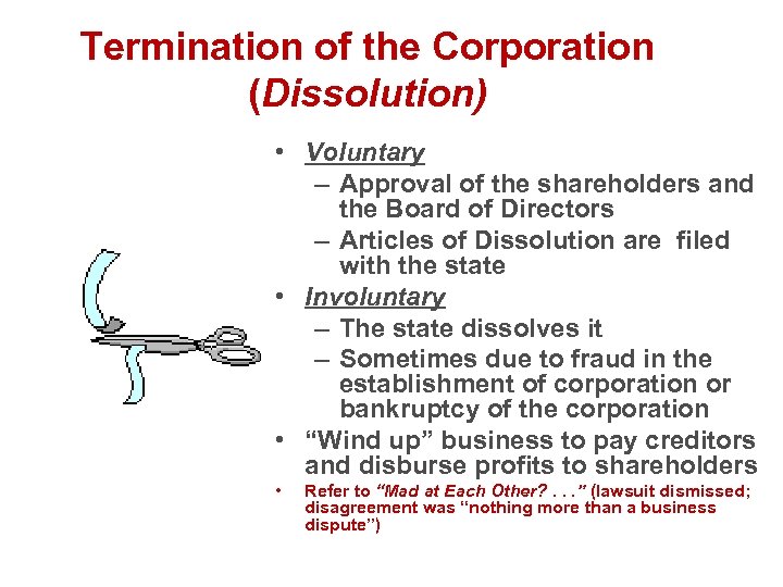 BUSINESS ORGANIZATIONS Chapter 6 XYZ Enterprises