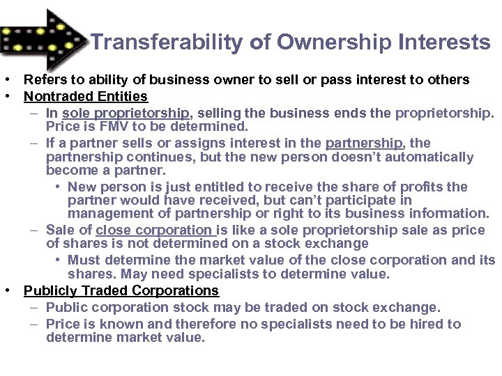 BUSINESS ORGANIZATIONS Chapter 6 XYZ Enterprises