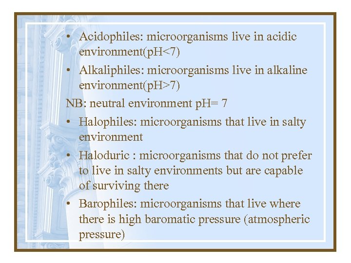 CHAPTER 1 MICROBIOLOGY FOR THE HEALTH SCIENCES