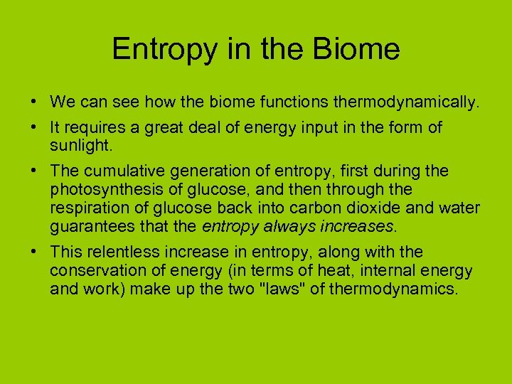 Chapter 7 Thermodynamics of Living Systems Problems 7