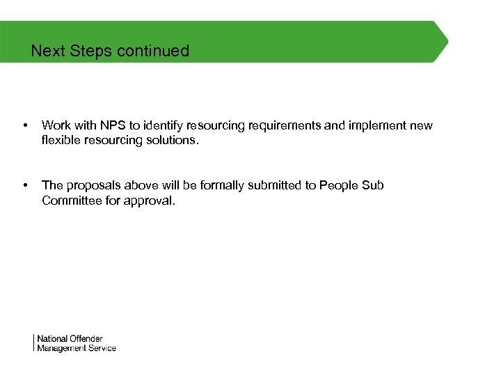 NPS Flexible Workforce Requirements Hazel Elliott 27 June