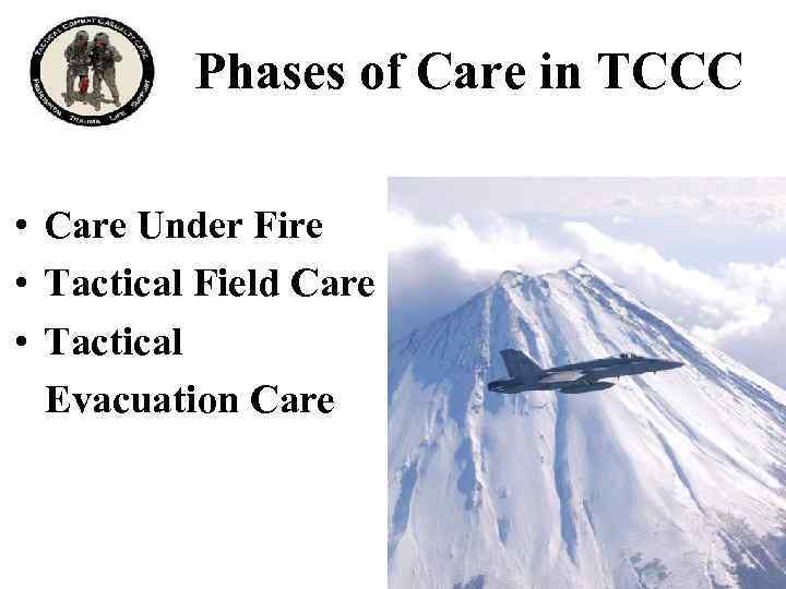 Introduction to Tactical Combat Casualty Care 02 June