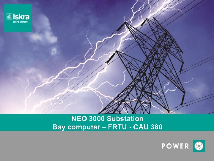 NEO 3000 Substation Bay computer FRTU