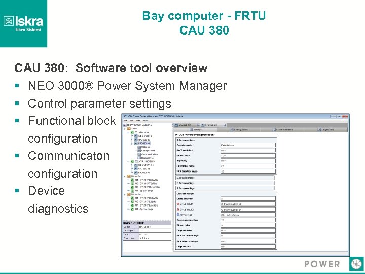 NEO 3000 Substation Bay computer FRTU