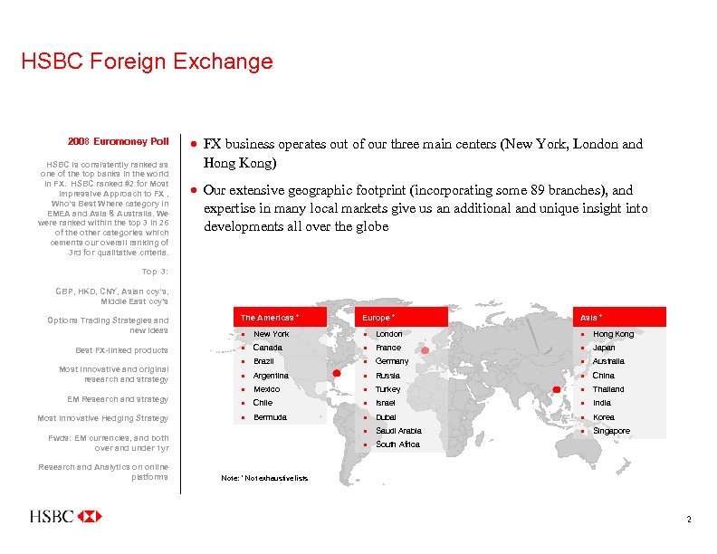 Global Markets Guide to Foreign Exchange Markets