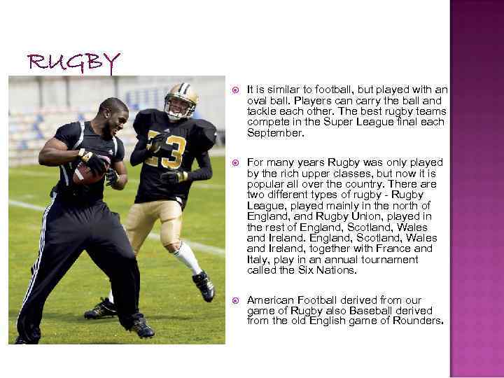 Bener ivan Sports play an important part