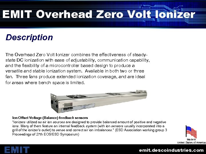 Made in United States of America Rev 2012