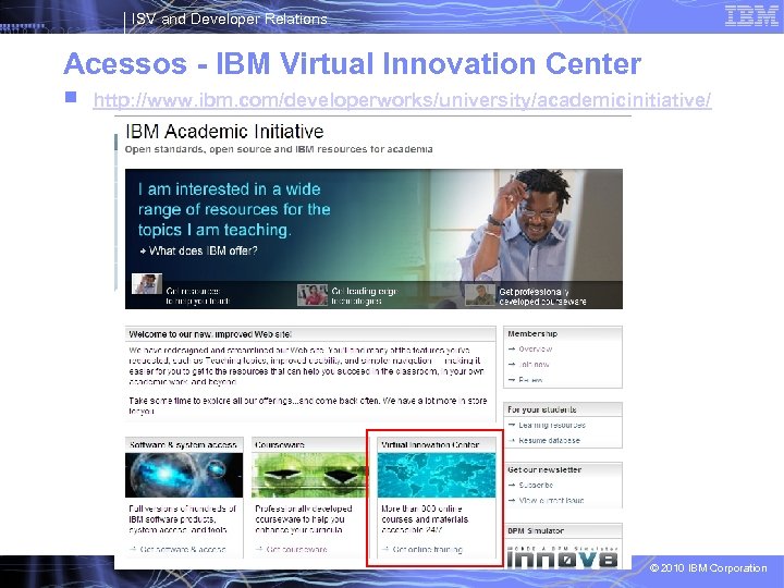 ISV and Developer Relations Projeto IBM Smart Professional