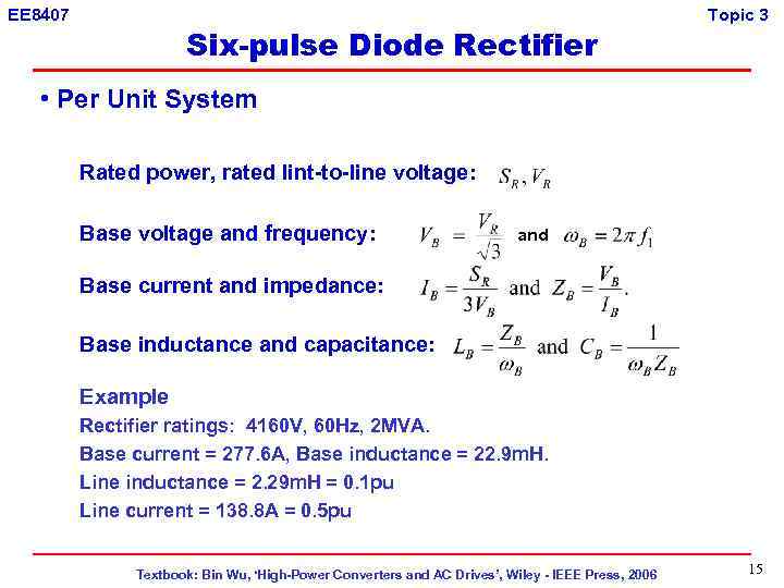 EE 8407 Power Converter Systems Topic 3 Graduate