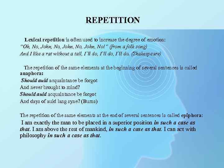 SD MAKING USE OF THE STRUCTURE OF LANGUAGE