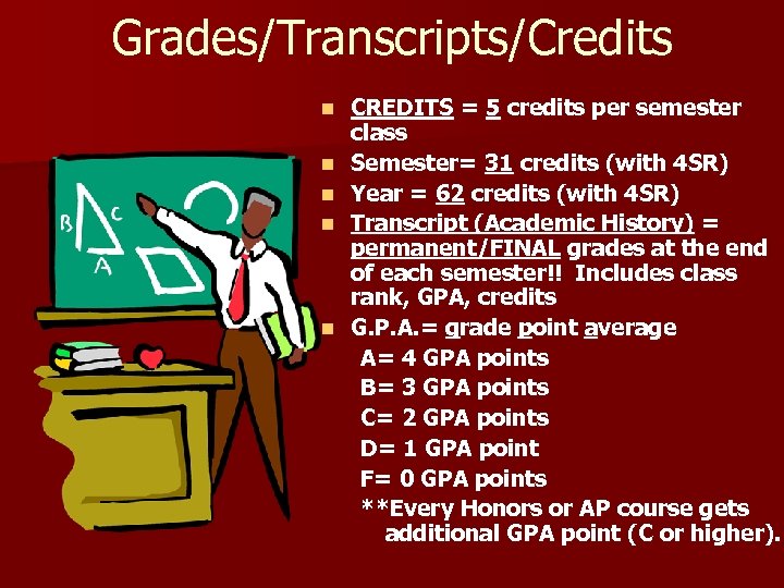 Senior Parent Guardian Meeting Welcome October 21