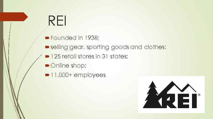 REI Satisfied customers is not the end Abdilda