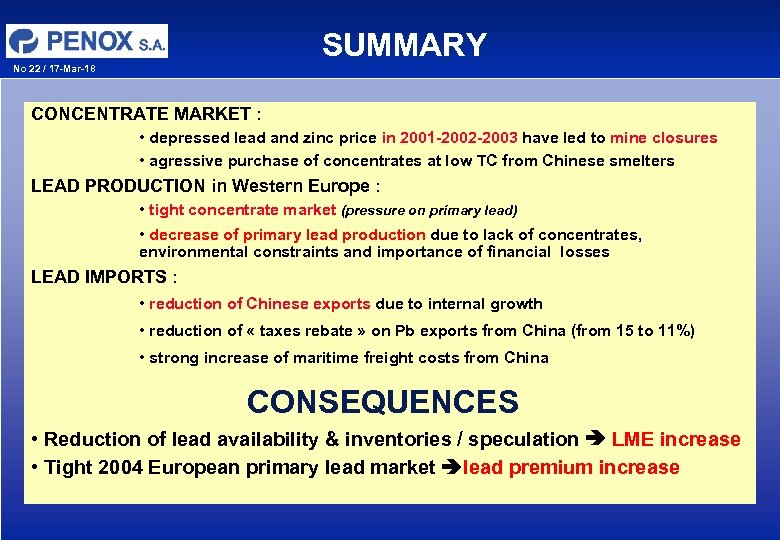 No 1 17 -Mar-18 PENOX — GROUP