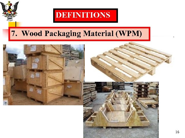 BRIEFING GUIDELINES ON PROCEDURES FOR APPLICATION OF IMPORT