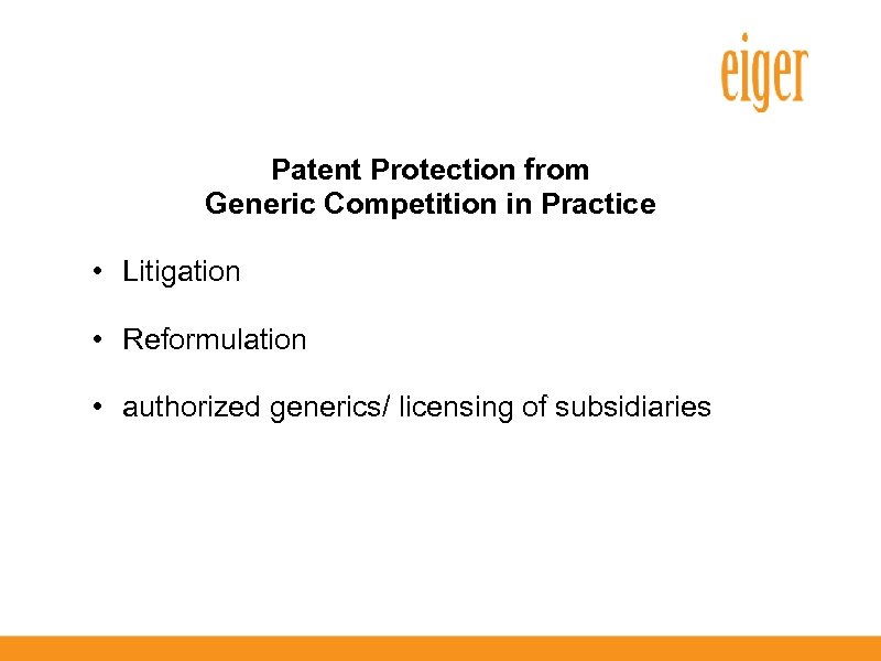 Pharmaceutical Patent Protection and Generics in Germany Michael