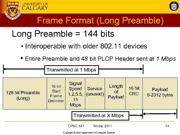 IEEE 802 11 b Wireless LANs Carey Williamson