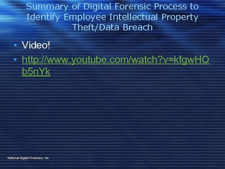 Intellectual Property Theft Data Breaches from within