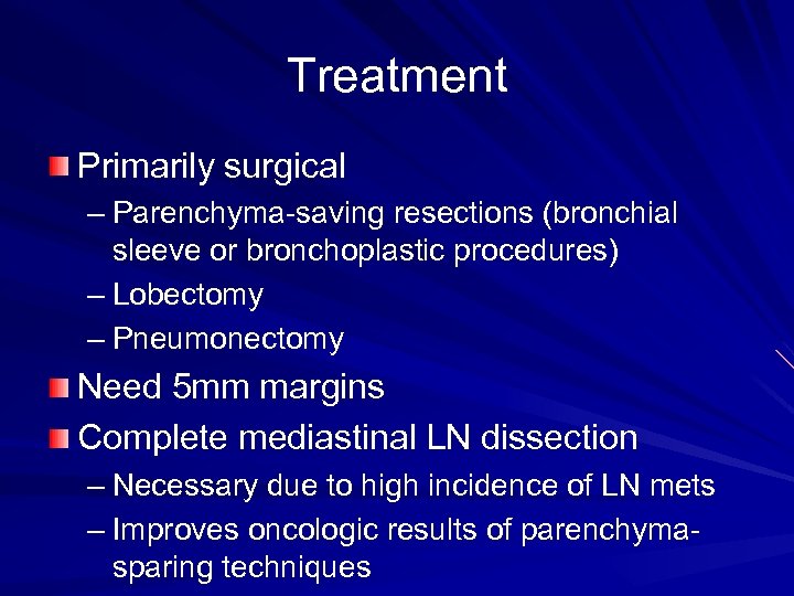 Bronchial Carcinoid Tumors Heather Wheeler MD February 4
