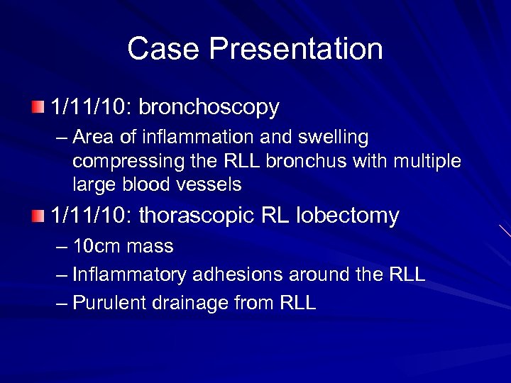 Bronchial Carcinoid Tumors Heather Wheeler MD February 4