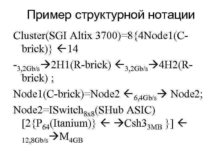 «Системы классификации архитектур»