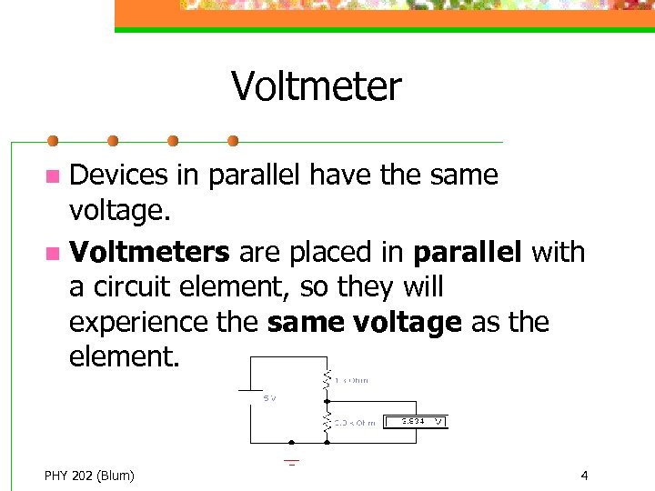 More basic electricity Non-Ideal meters Power supplies PHY