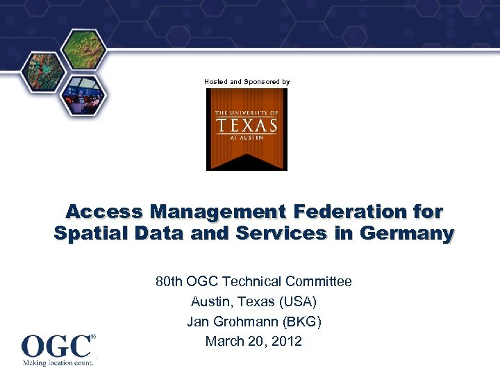 Hosted and Sponsored by Access Management Federation