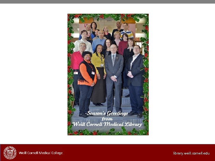 WCMC Library and LITA Priorities for Medical Librarianship