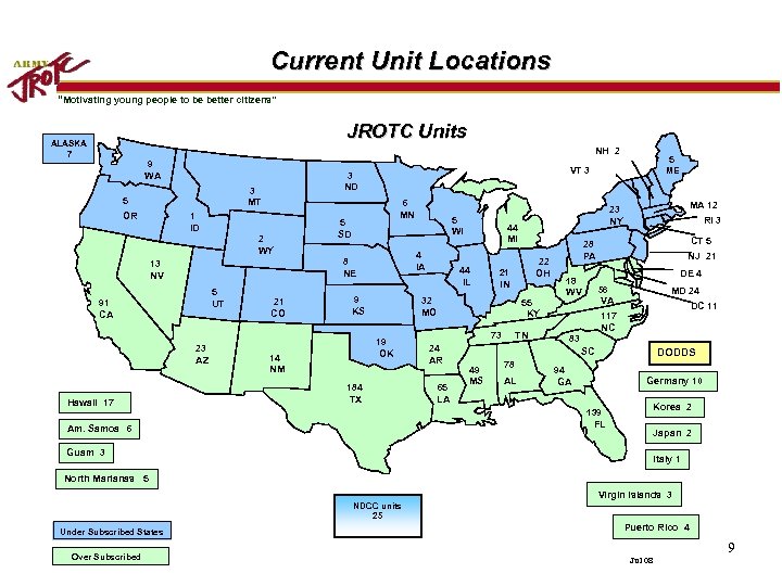 U S Army Cadet Command Motivating young people