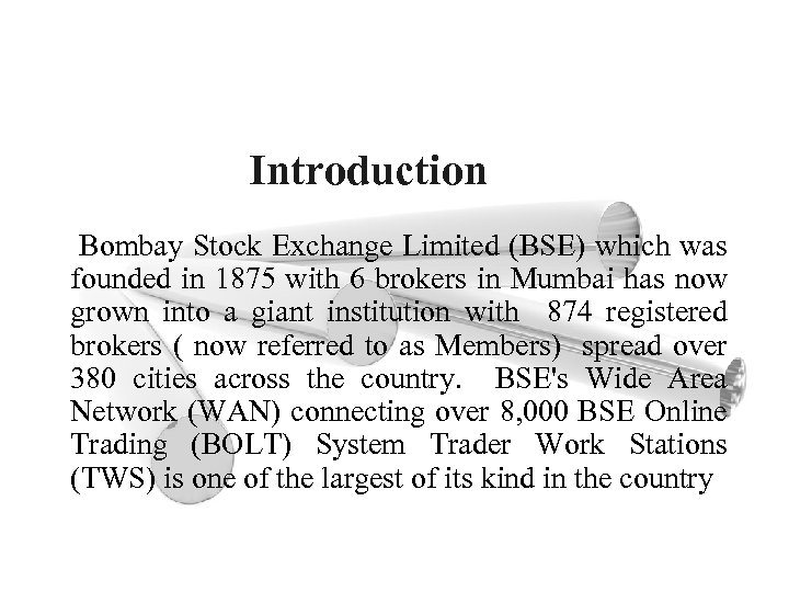 BSE OTCEI NSE ISE BY AISHWARYA A