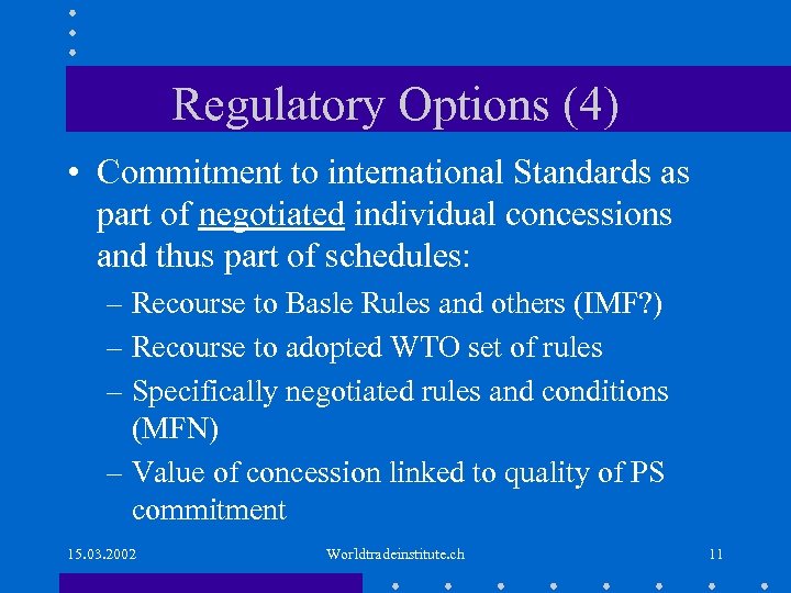 Financial Services A Swiss Perspective Christine Breining