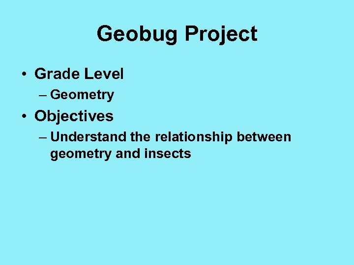 Project Implementation into the Mathematics Classroom By April
