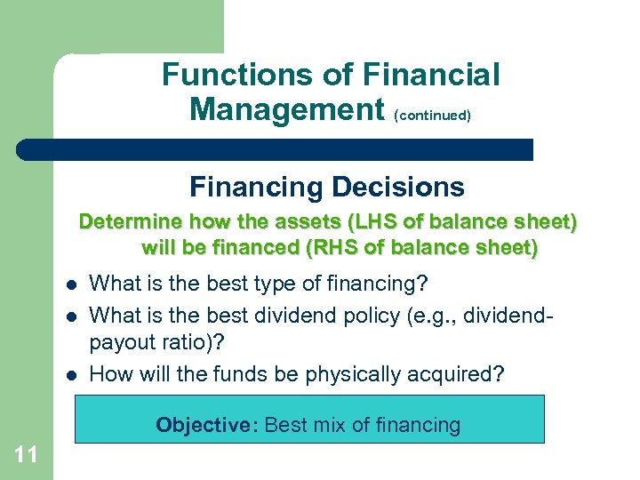 Financial Management By Dr Imamuddin Khoso Ph D