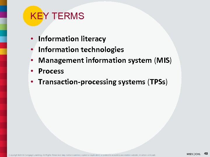 BIDGOLI MIS 6 1 INFORMATION SYSTEMS AN OVERVIEW