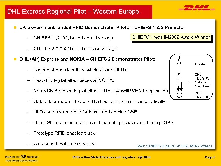 RFID within Global Express Logistics ETSI RFID