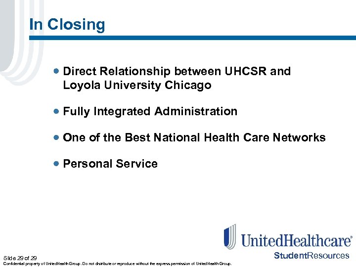 Loyola University Chicago Presented by Mandy Lance Senior