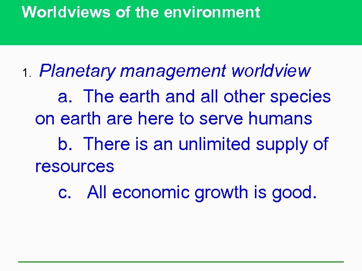 Environmental Problems Their Causes and Sustainability Chapter 1
